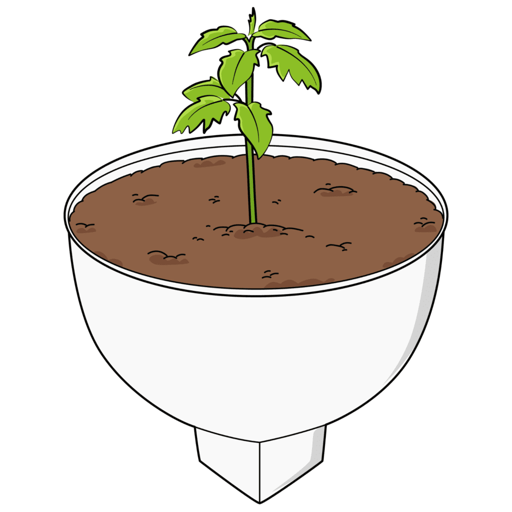 Soil Cup Self Watering Bucket Insert - Tomato Bucket