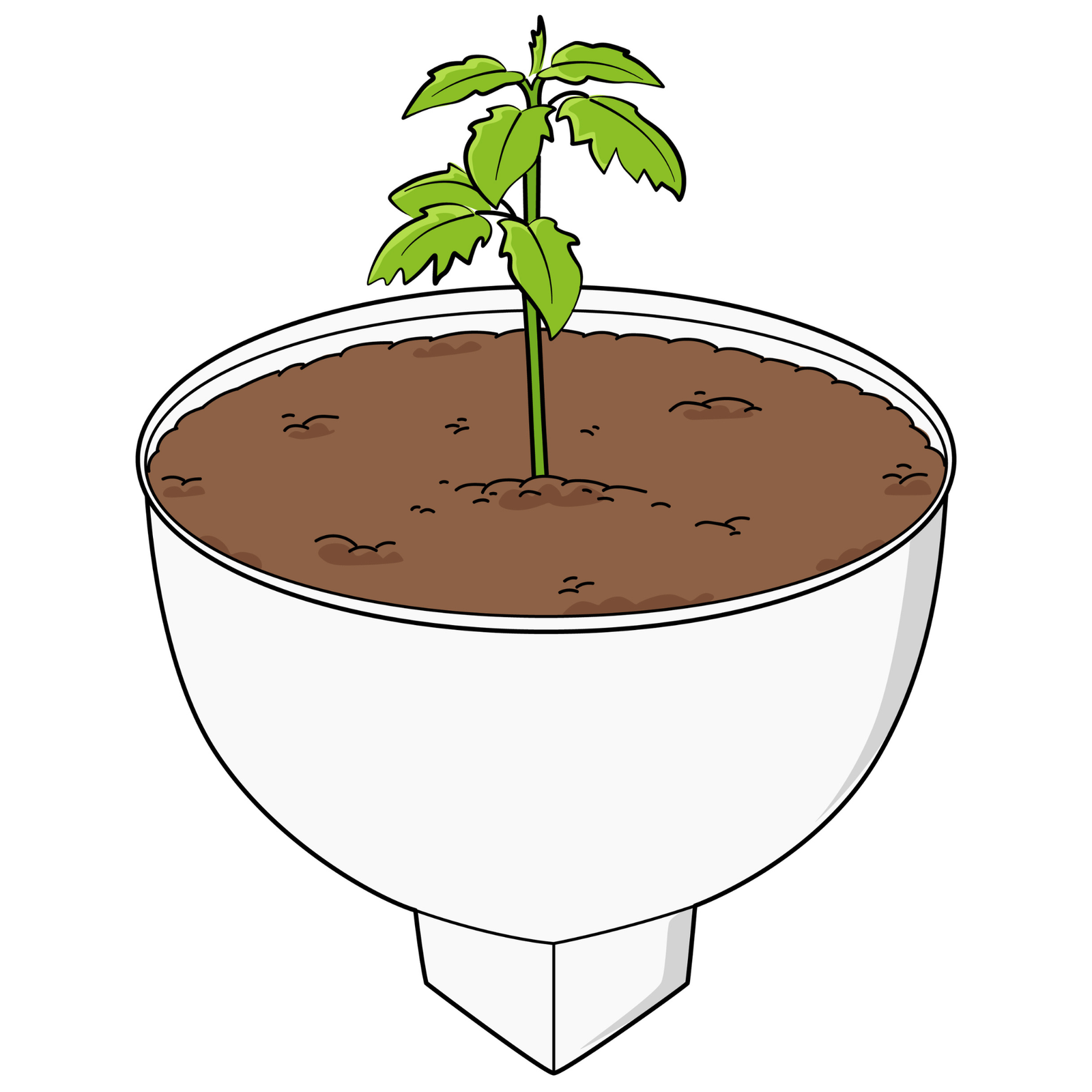 Tomato Bucket Soil Cup Self Watering Bucket Insert